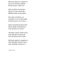 Nâzım Hikmet: Das schönste Meer ist das noch nicht befahrene – Dağyeli Verlag